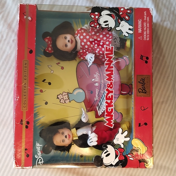 Barbie | Toys | Barbies Tommy And Kelly Dresses As Mickey And Minnie ...